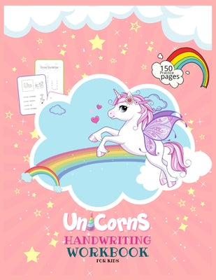 Unicorns Handwriting Workbook for Kids: Unicorn Handwriting – AlbakiReads